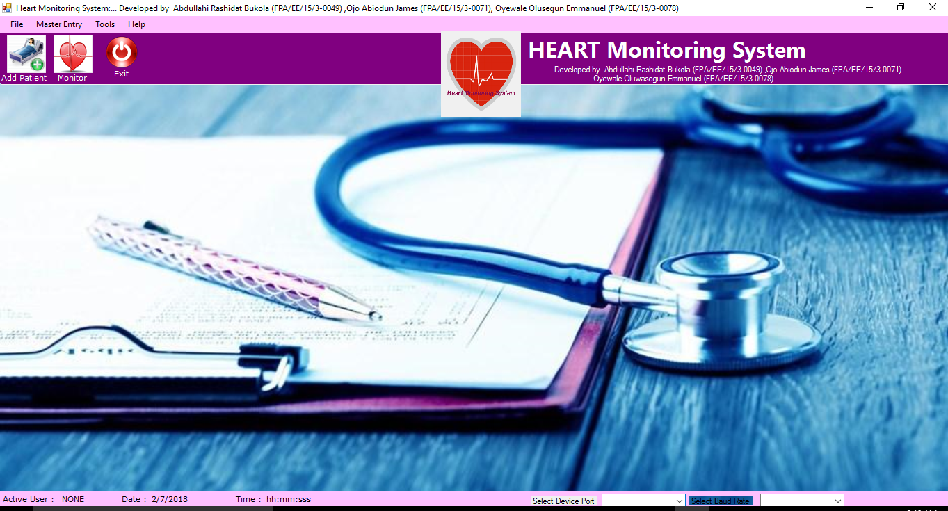 Heart Monitoring System Connected with Arduino Using Serial | SourceCodester